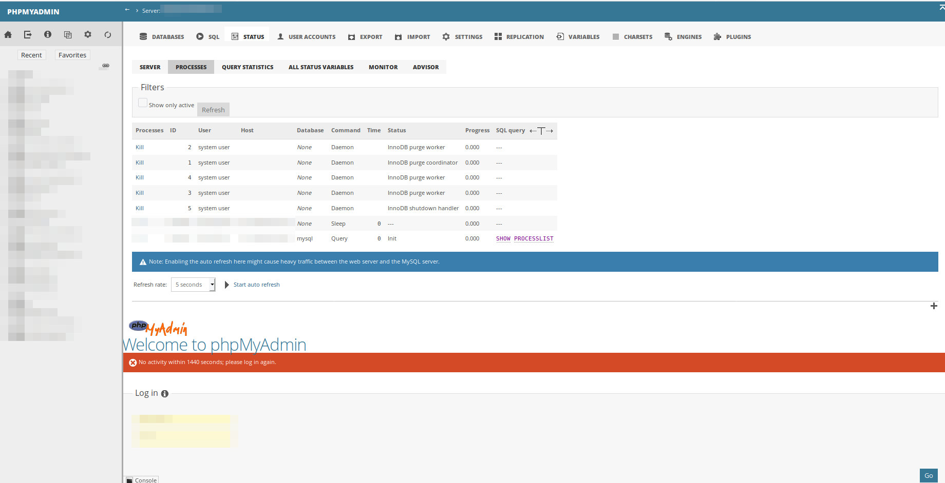 Timeout logout does not return to login page · Issue #15602 ...