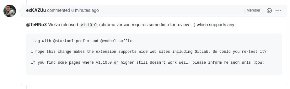 Feature request: support GitLab · Issue #484 · WillBooster/plantuml-visualizer · GitHub