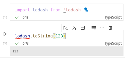 Jupyter: Typescript IntelliSense doesn't work across cells · Issue #122294 · microsoft/vscode ...