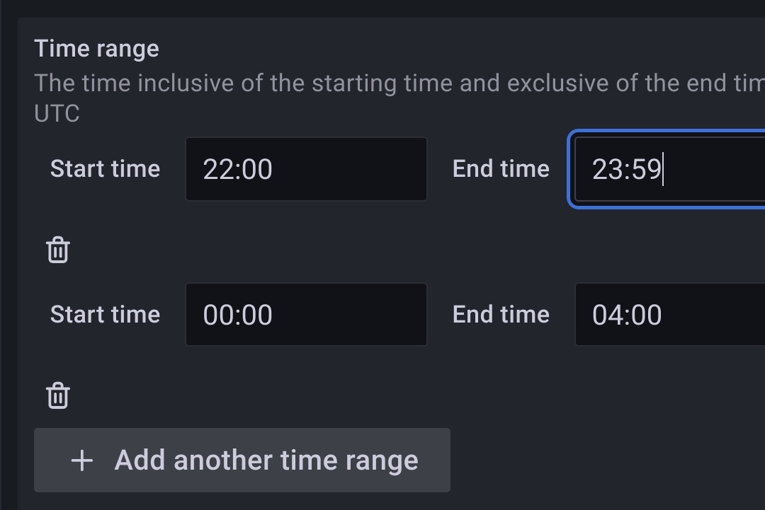 Timezone support for mute timings · Issue #48508 · grafana/grafana · GitHub