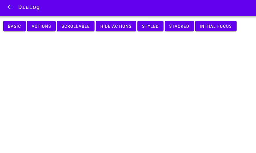 Demo: Dialog buttons all open the same dialog · Issue #1000 · material ...