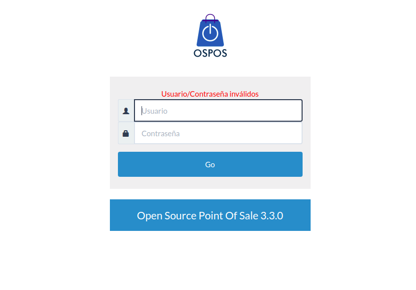 Demo username and password are not working · Issue #2073 · opensourcepos/opensourcepos · GitHub