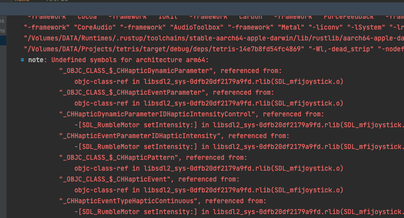[questions] How to static link? · Issue #1215 · Rust-SDL2/rust-sdl2 · GitHub
