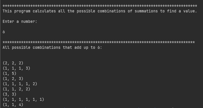 GitHub - imerrill9/all_sums: Calculates all possible combinations of ...
