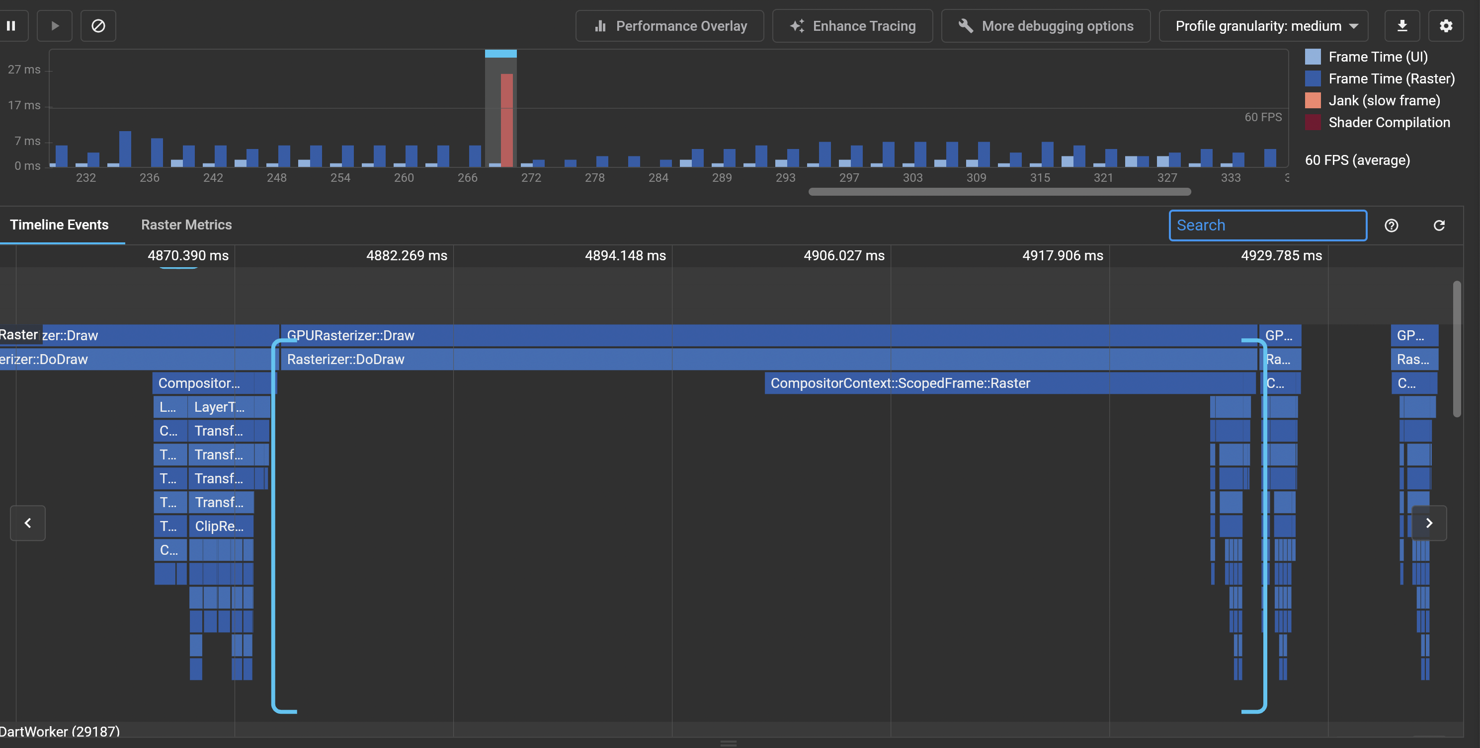 Constant Animation Jank in Simple Flutter App · Issue #103847 · flutter/flutter · GitHub