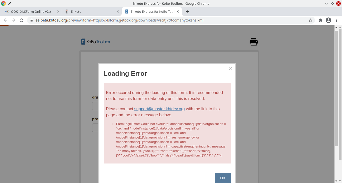 enketo.getodk.org version mismatch · Issue #42 · getodk/xlsform-online · GitHub