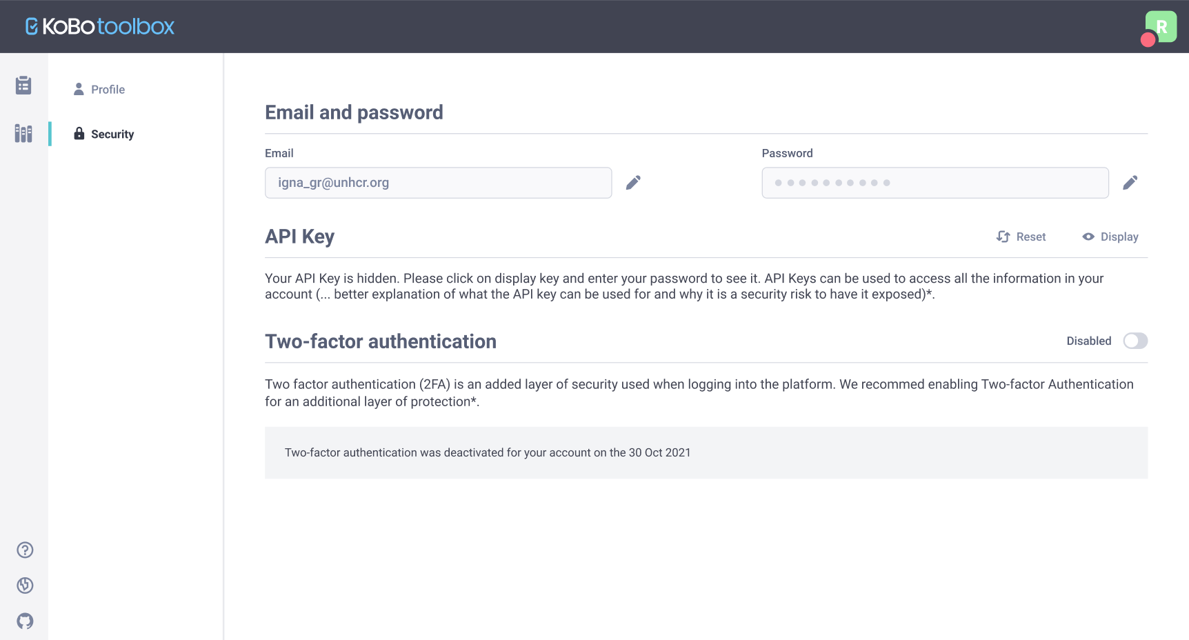 2FA Designs · Issue #3552 · kobotoolbox/kpi · GitHub