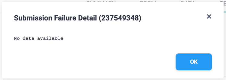 REST Services shows "No data available" when retrying deleted submission · Issue #4440 ...