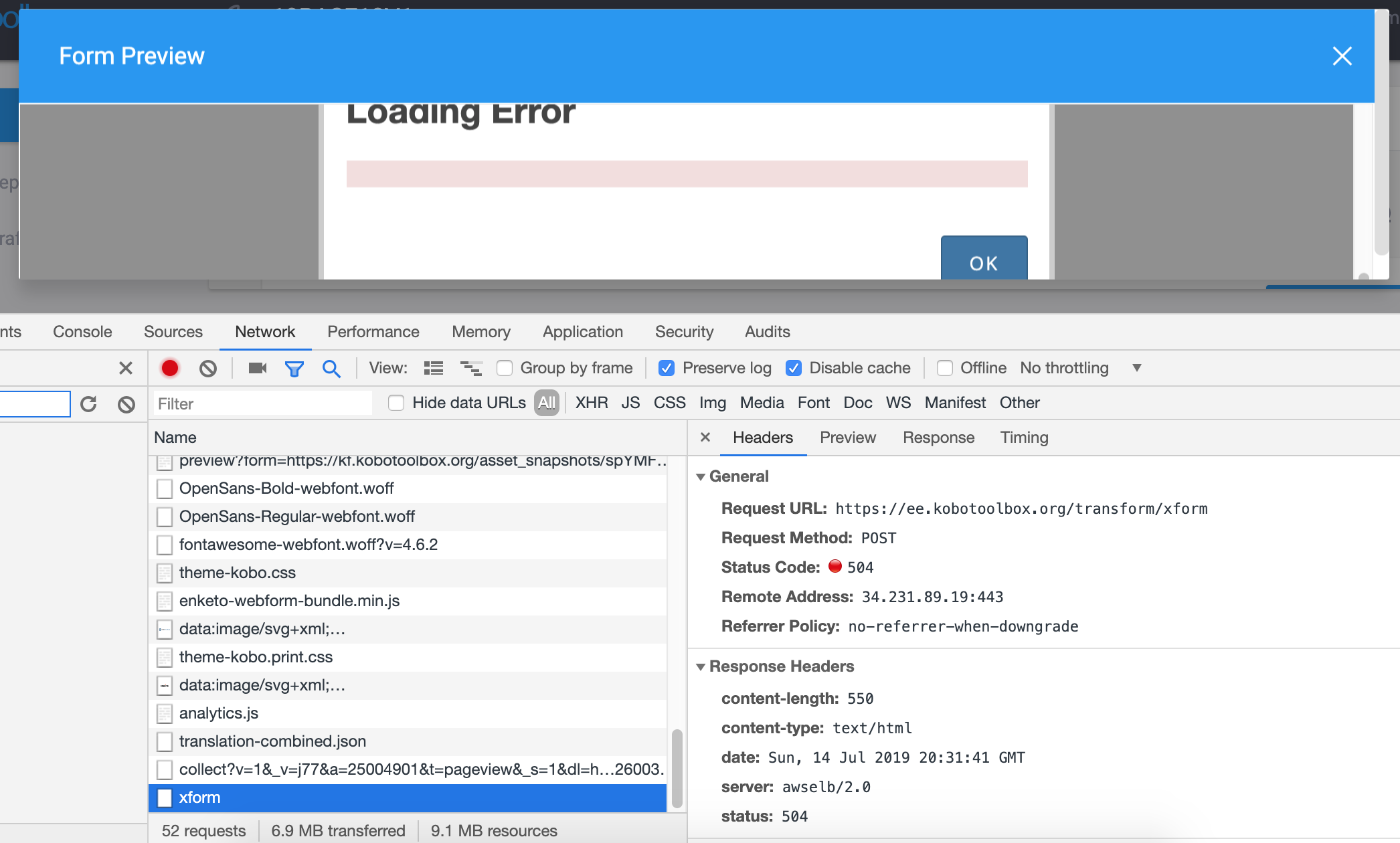Asynchronously generate previews for large forms · Issue #2317 · kobotoolbox/kpi · GitHub