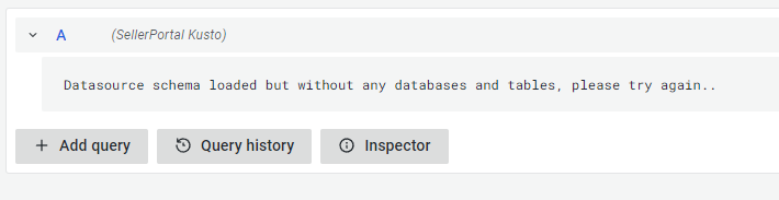 Cant Query Data After Adding Data Source · Issue 384 · Grafanaazure Data Explorer Datasource