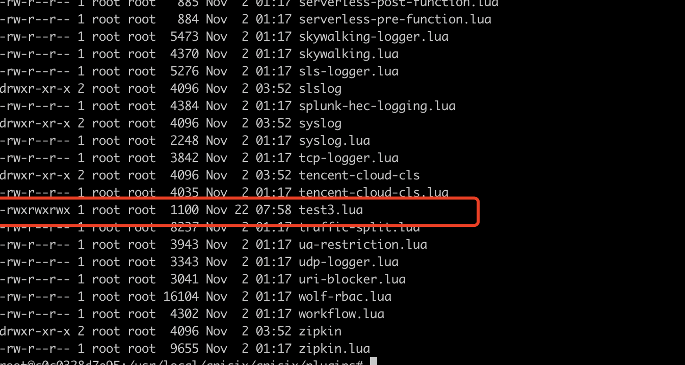request help: custom plugins developed do not take effect · Issue #8376 · apache/apisix · GitHub