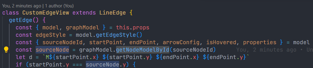 新增一个节点后拖动节点，自定义边的getEdge方法里面调用了graphModel.getNodeModelById()会报错[Bug report] · Issue #856 · didi ...