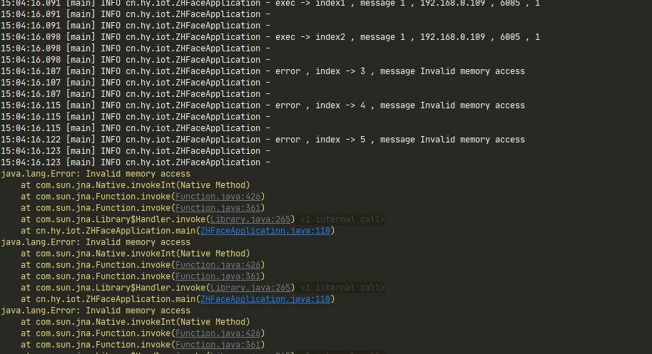 error Invalid memory access · Issue #1441 · java-native-access/jna · GitHub