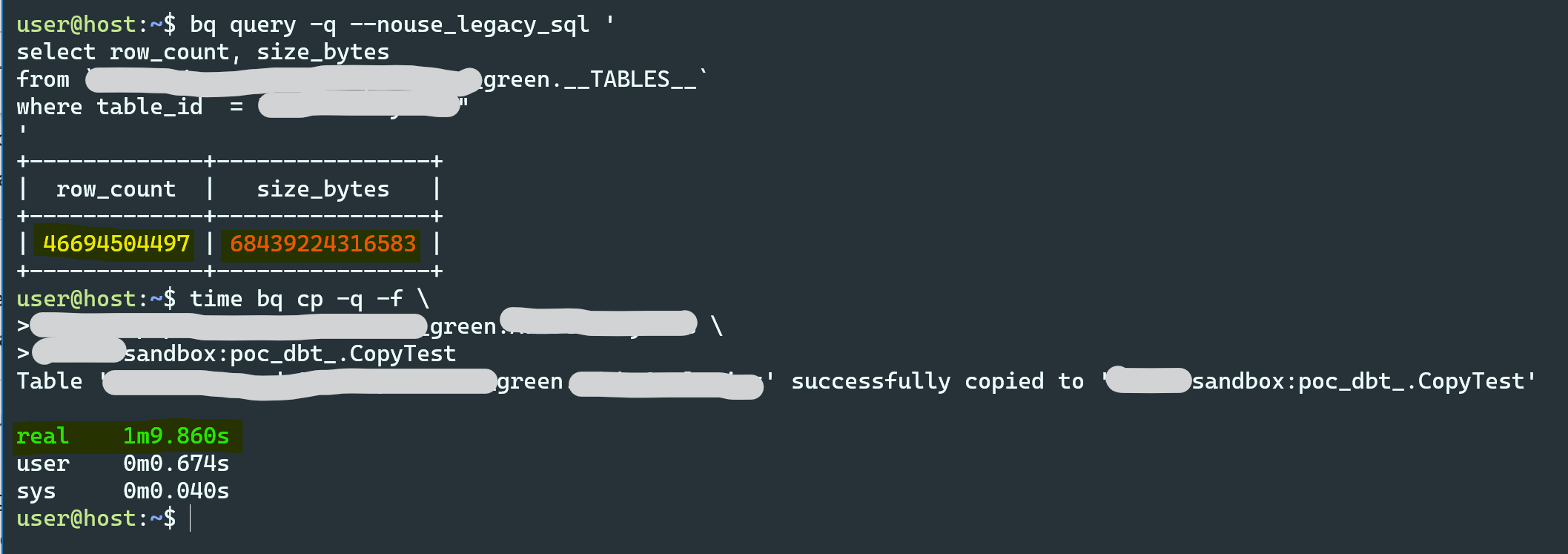 Bigquery Copy Materialization Doesn T Work · Issue 3570 · Dbt Labs Dbt Core · Github
