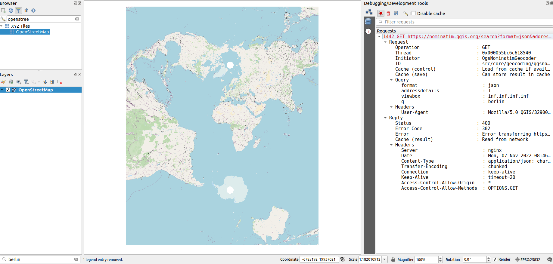 Nominatim Geocoder Error Bad Parameter Viewbox Not A Box · Issue 50807 · Qgisqgis · Github