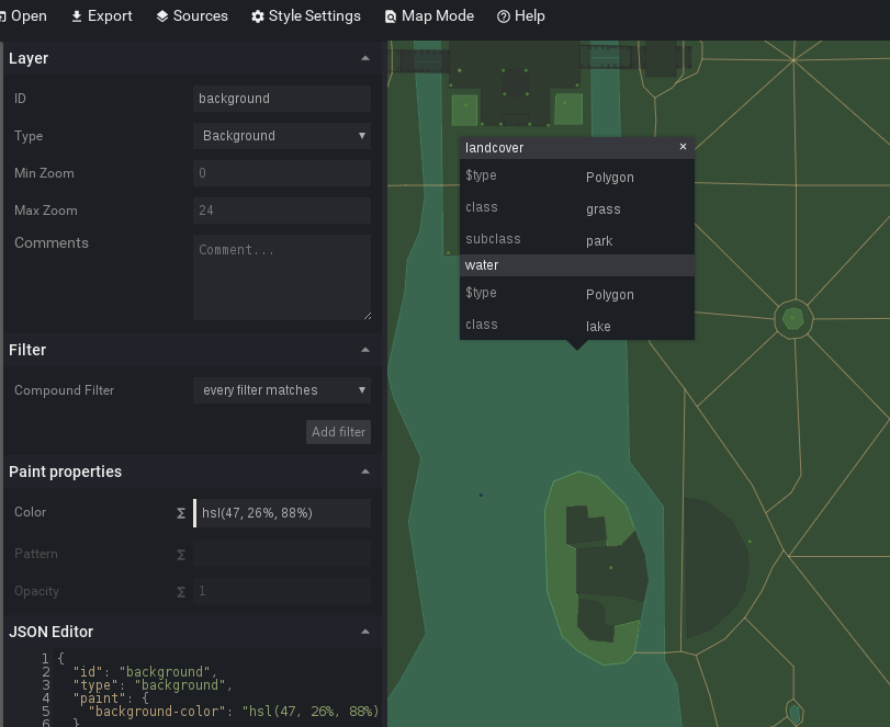 Feature shows up twice in Inspect View · Issue #41 · maplibre/maputnik ...