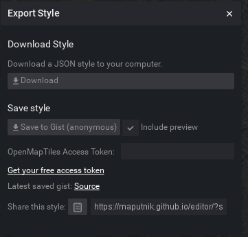 Export to preview in Gist blocks.org Mapbox basemaps not displaying · Issue #230 · maplibre ...