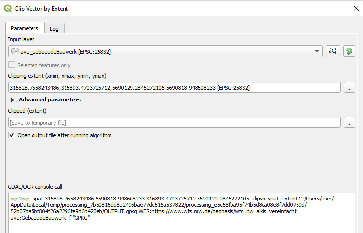 WFS inputs are not supported in OGR based tools on WIndows · Issue #33684 · qgis/QGIS · GitHub