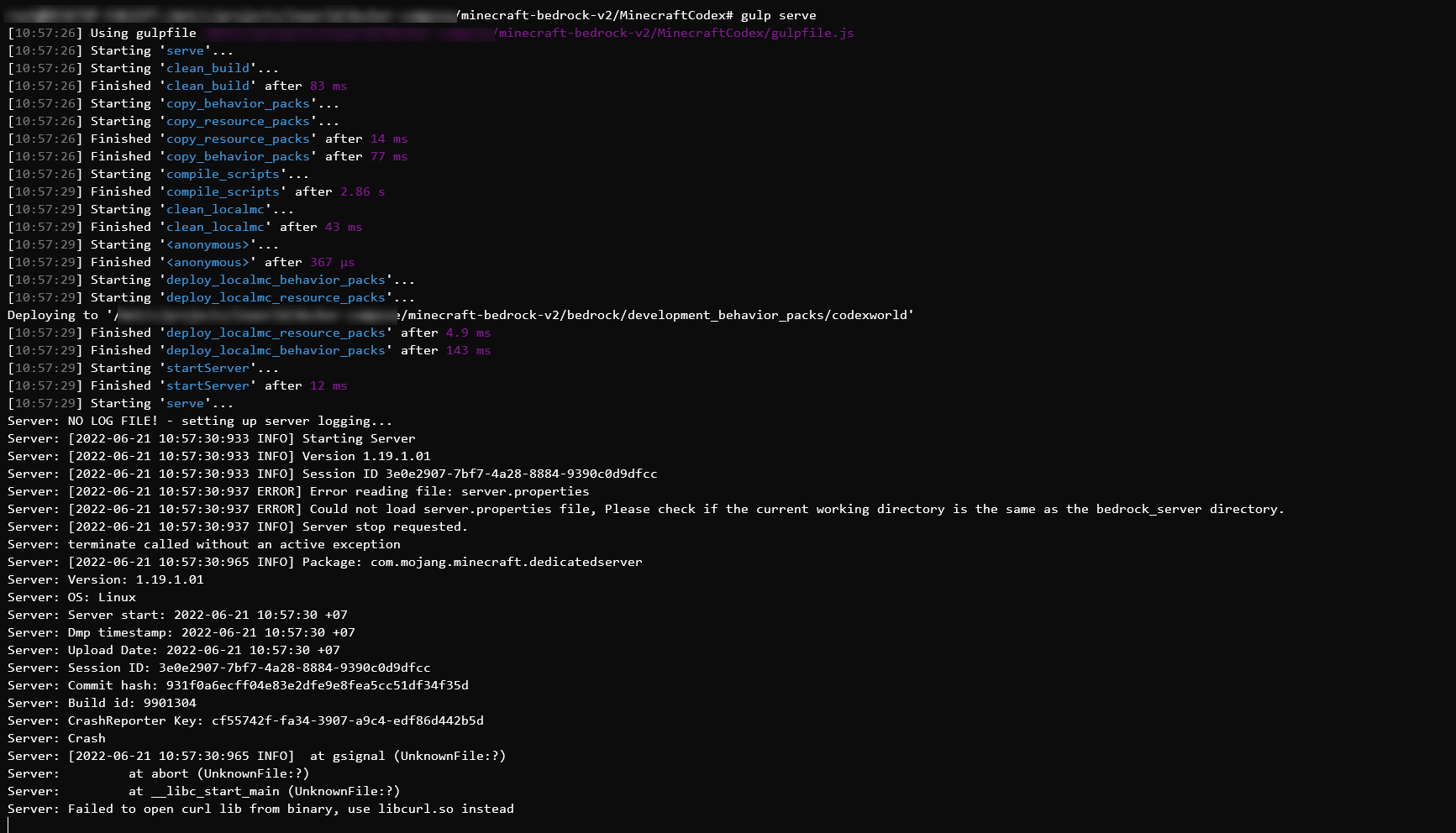Install Codex With Bedrock · Issue 39 · Microsoft Minecraftcodex · Github