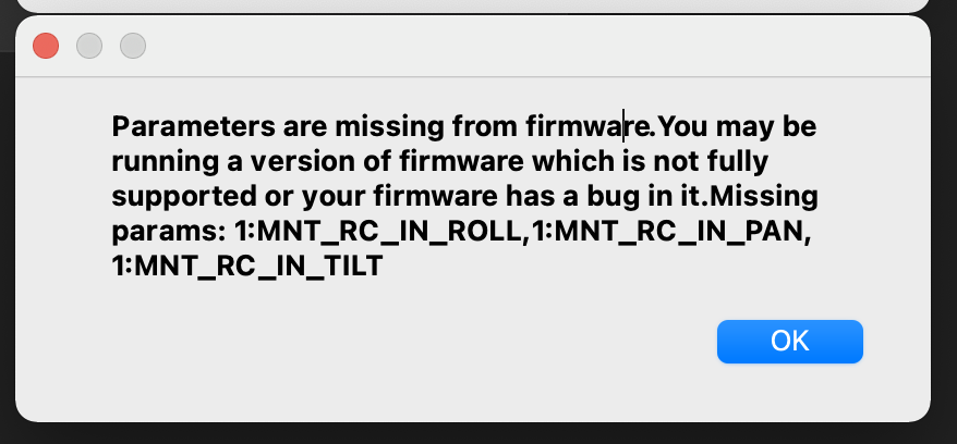 Parameters missing · Issue #7289 · mavlink/qgroundcontrol · GitHub