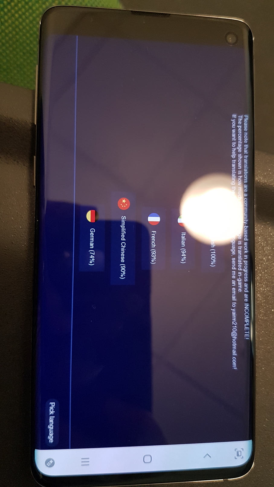 The Android Navigation bar doesn't auto-hide on Galaxy S10 · Issue #872 · yairm210/Unciv · GitHub