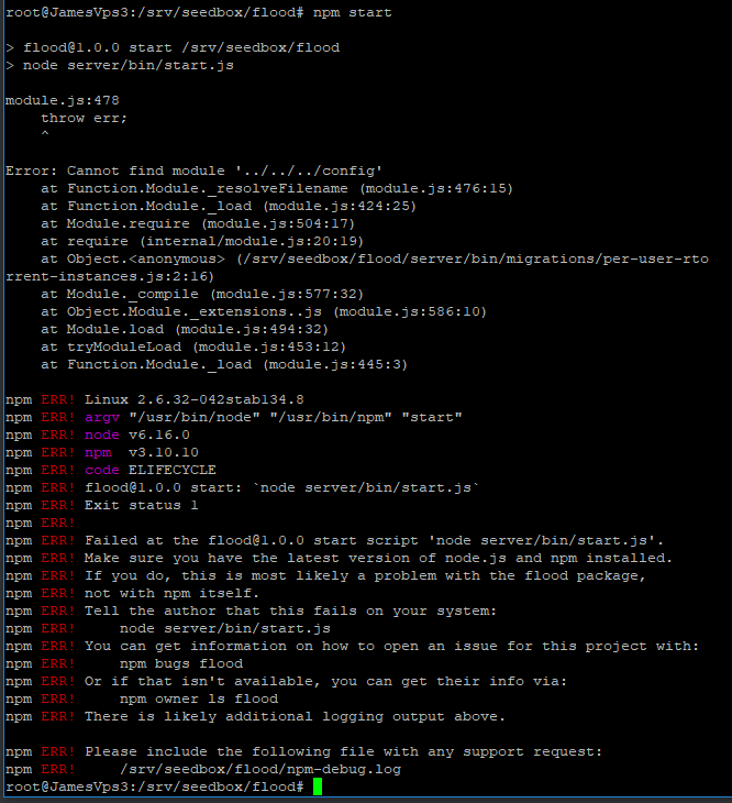 Flood crash (the first start) · Issue #776 · Flood-UI/flood · GitHub