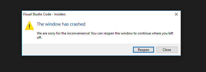 Latest insiders crashing while typing in WSL bash terminal · Issue ...
