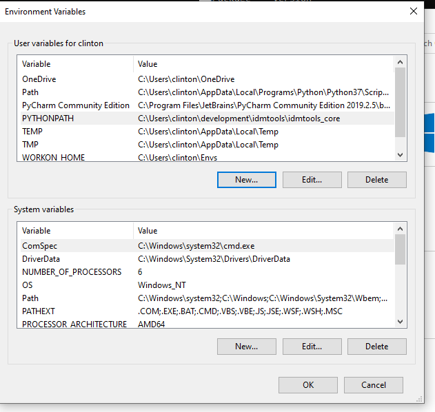 Running the dev installation in a virtualenv "installs" it globally ...