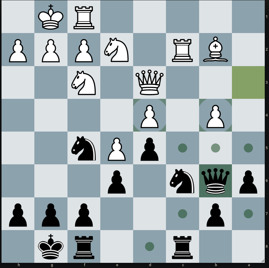 Capture/move highlight to square with last move on horsey theme · Issue ...