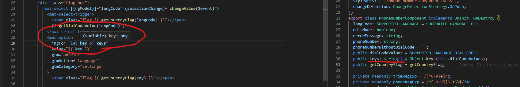 No Type Hint On Hover Using Ngfor · Issue 1771 · Angularvscode Ng Language Service · Github 