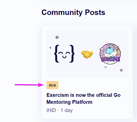 Blog Posts On Dashboard New Tag Makes Me Think Its New For Me Not New For The Site · Issue