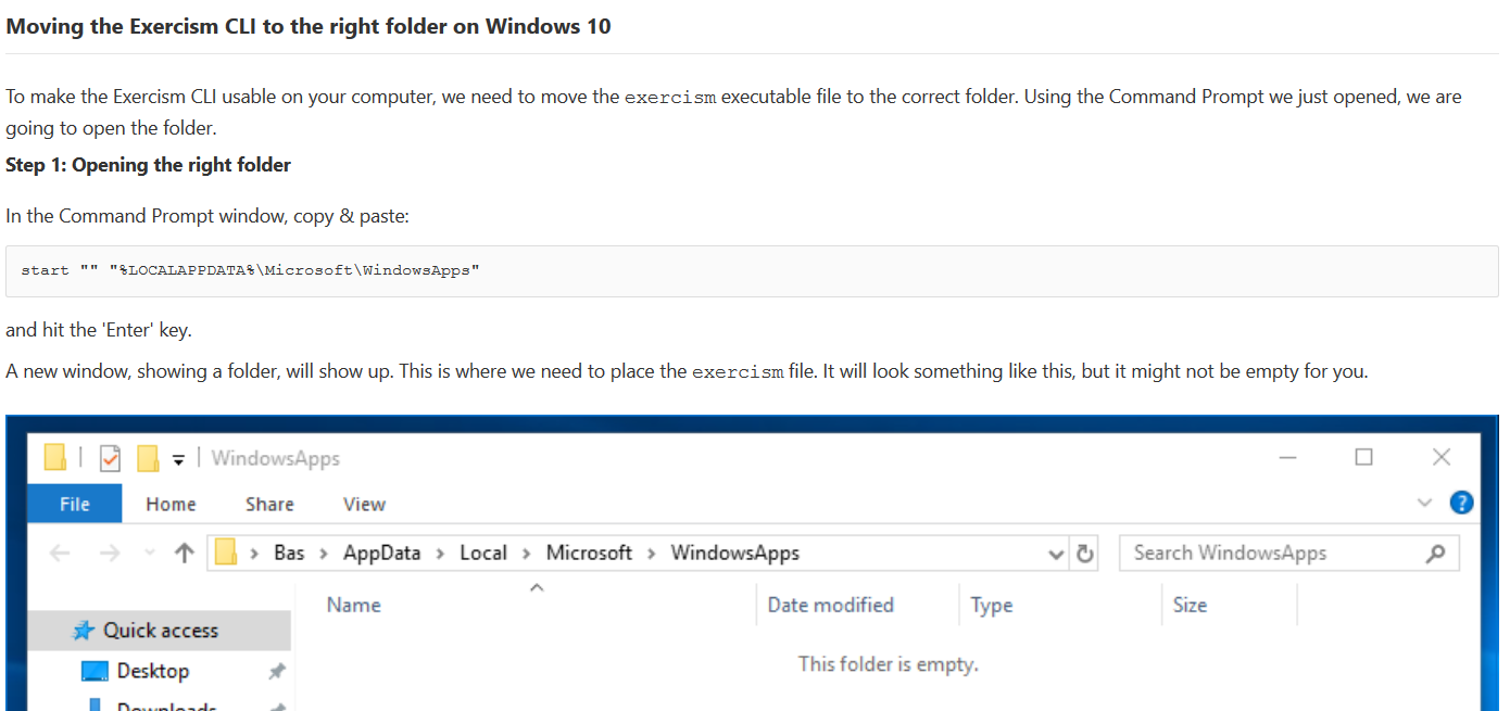 CLI walkthrough scrolling behaviour · Issue #1 · exercism/bugs · GitHub
