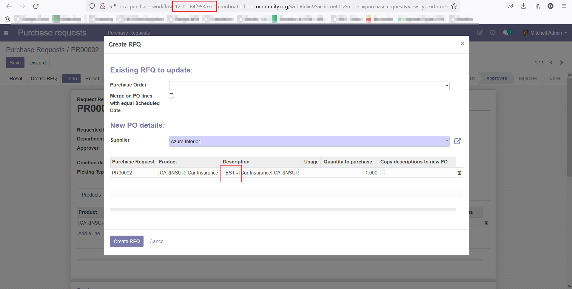 12.0 [purchase_request] Description is not going to PO · Issue #1580 · OCA/purchase-workflow ...