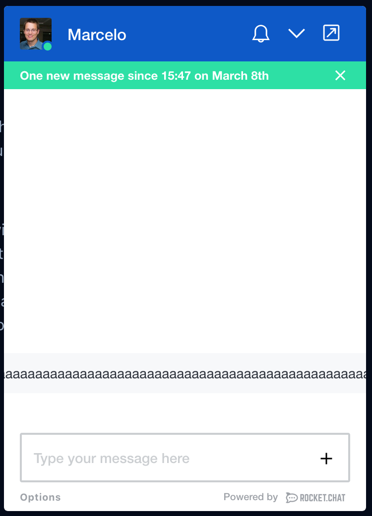 Text is not breaking on messages · Issue #178 · RocketChat/Rocket.Chat.Livechat · GitHub