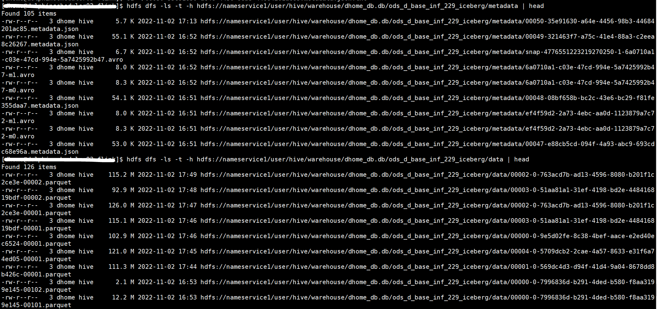 Rewrite iceberg small files with flink succeeds but no snapshot is generated (V2 - upsert model ...