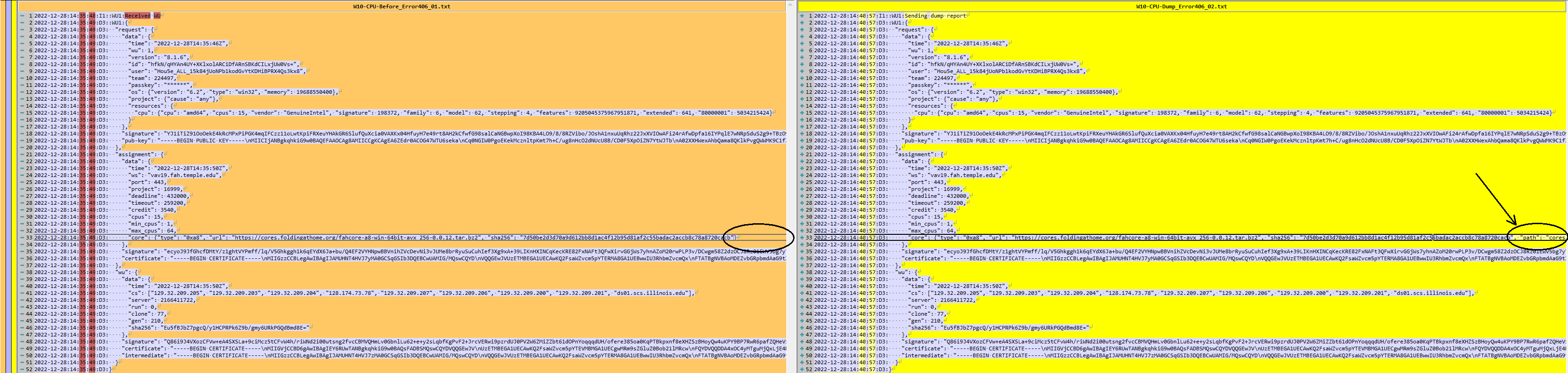 WU upload fails `HTTP_NOT_ACCEPTABLE: {"error":{"message":"Quit","code ...