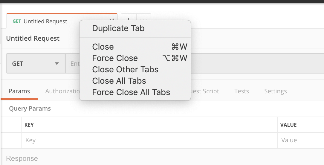 'Close all tabs to the left', 'Close all tabs to the right' option for ...