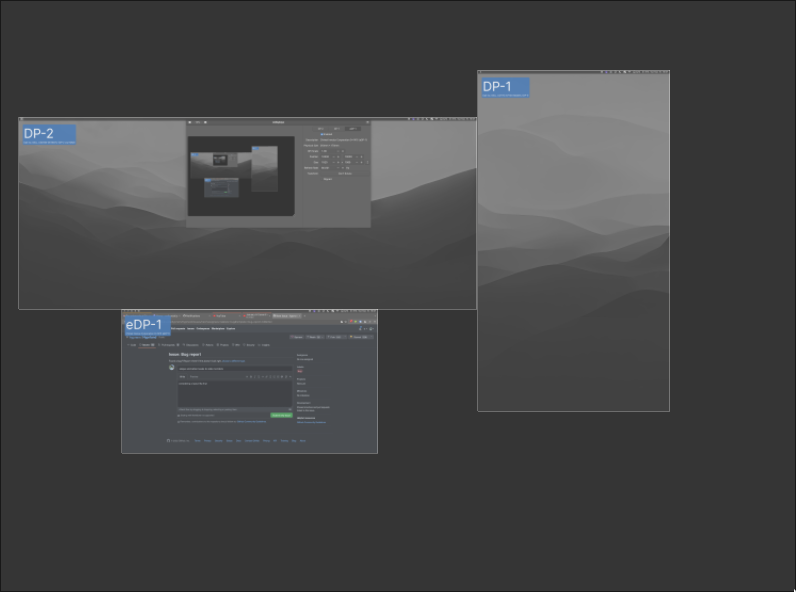 Swipe Animation Leaks To Side Monitors · Issue 1026 · Hyprwm Hyprland · Github