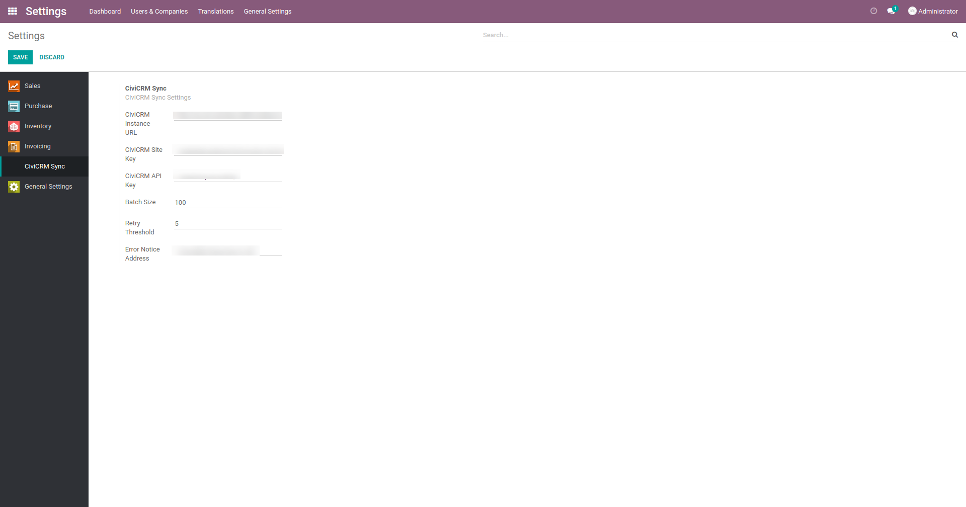 GitHub - compucorp/odoo_civicrm_sync: Odoo CiviCRM Sync Module