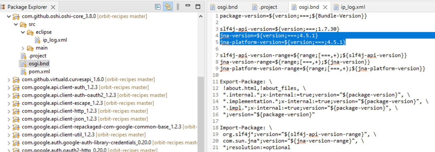 Please use latest version of com.sun.jna and com.sun.jna.platform ...