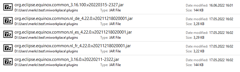 Failure to restart after update to new Eclipse Version · Issue #90 · eclipse-equinox/p2 · GitHub