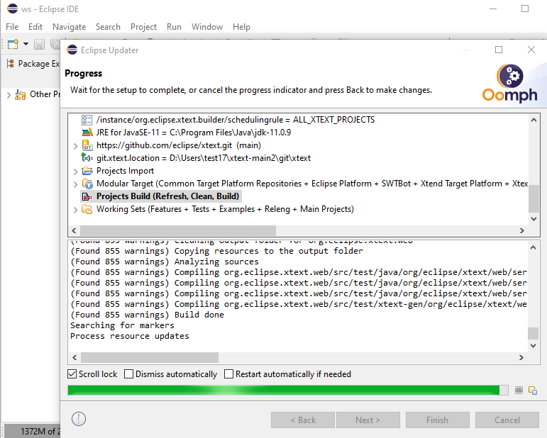 Setup Hangs · Issue #20 · xtext/xtext-monorepo · GitHub