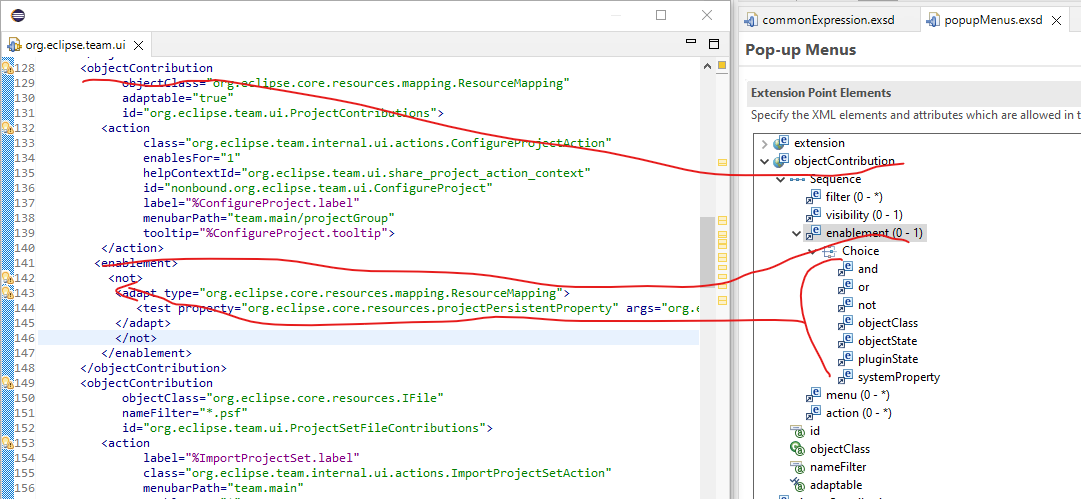 "A minimum of 1 'and' elements must be specified" · Issue #659 · eclipse-pde/eclipse.pde · GitHub