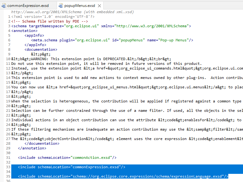 "A minimum of 1 'and' elements must be specified" · Issue #659 · eclipse-pde/eclipse.pde · GitHub