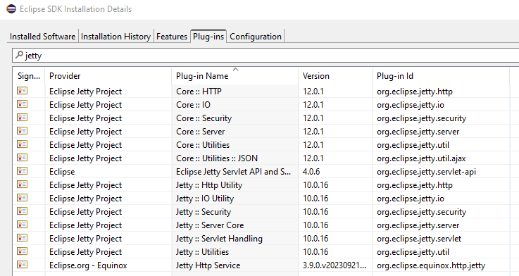 Latest 4.30 I-build for target - Missing contraints org.eclipse.jetty ...
