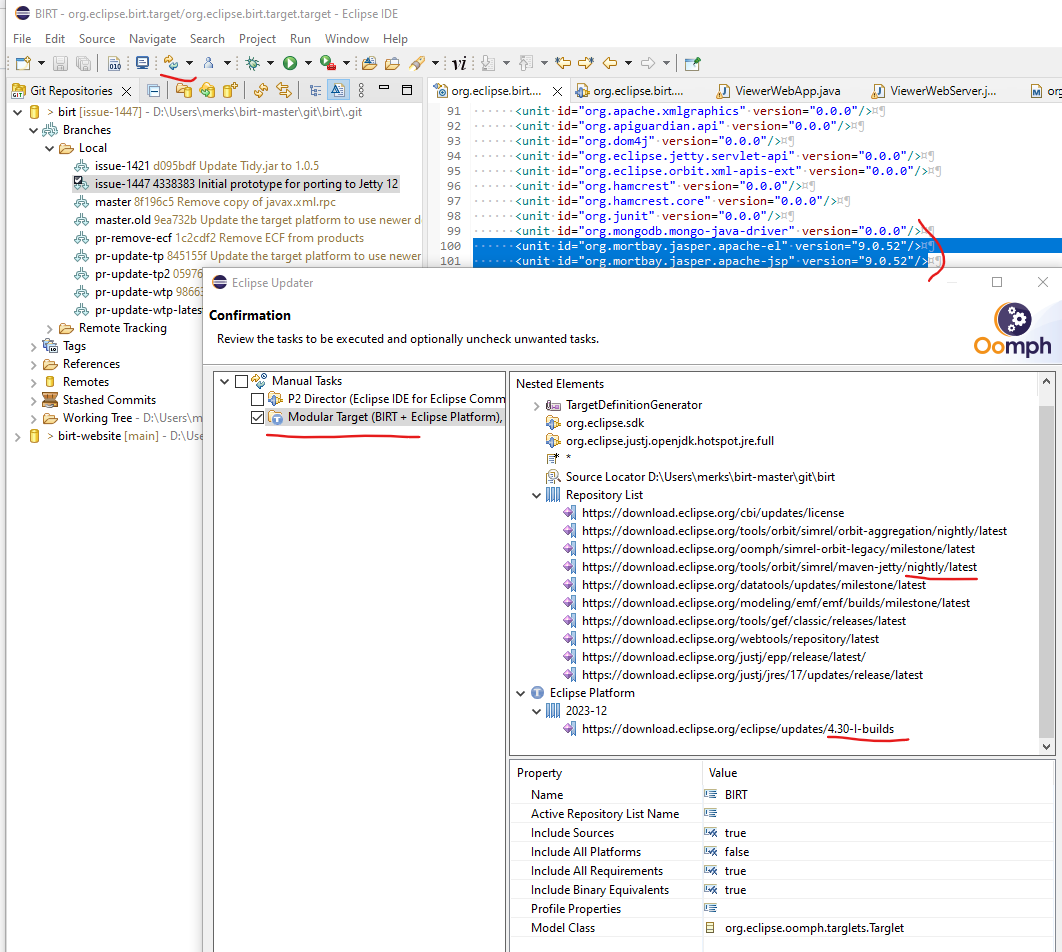 Migrate to Jetty 12 · Issue #1447 · eclipse-birt/birt · GitHub