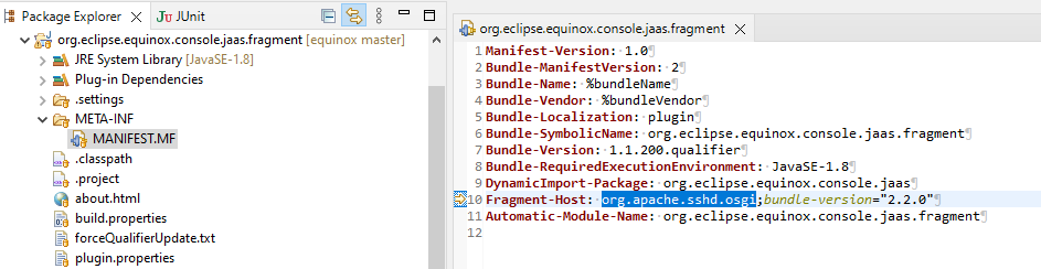 Remove include of org.apache.sshd.osgi from the org.eclipse.equinox ...