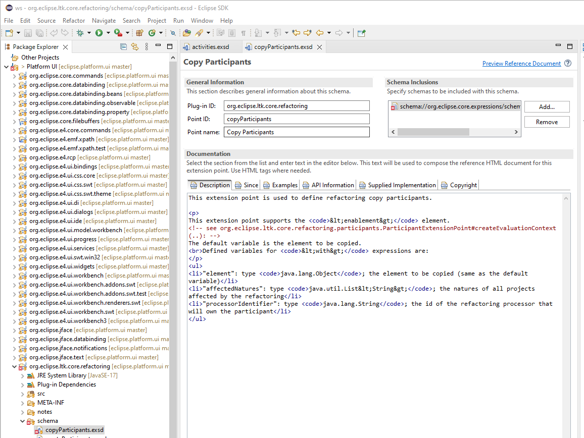 Multiple Referenced Element Is Not Defined Errors In Many Platform Bundles · Issue 890 