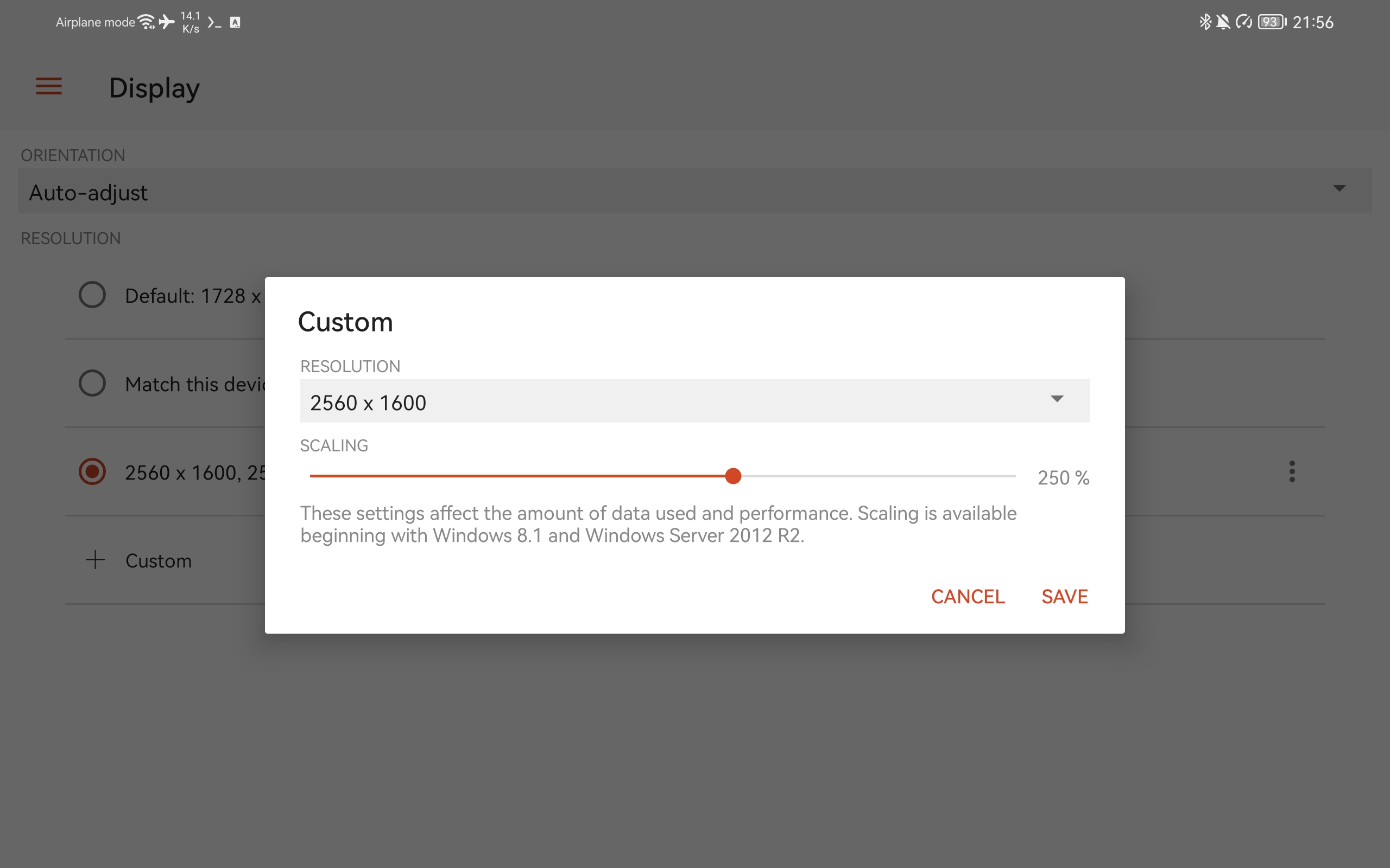 [aRDP] add scale support for windows · Issue #396 · iiordanov/remote-desktop-clients · GitHub
